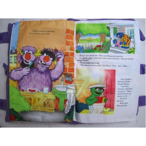ELMO SLEEP TIGHT BIG PILLOW BOOK